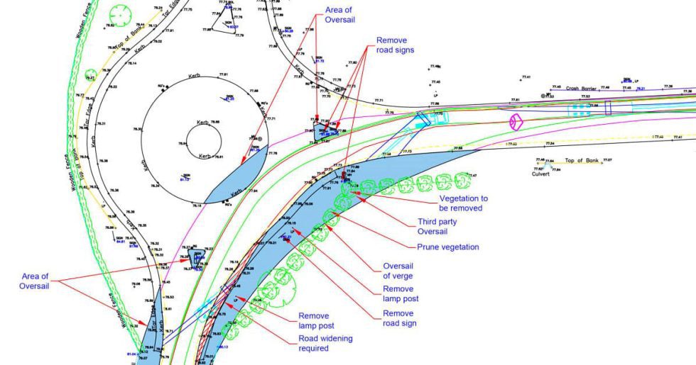 Introducing 3D Swept Path Analysis Reports > Collett & Sons Ltd